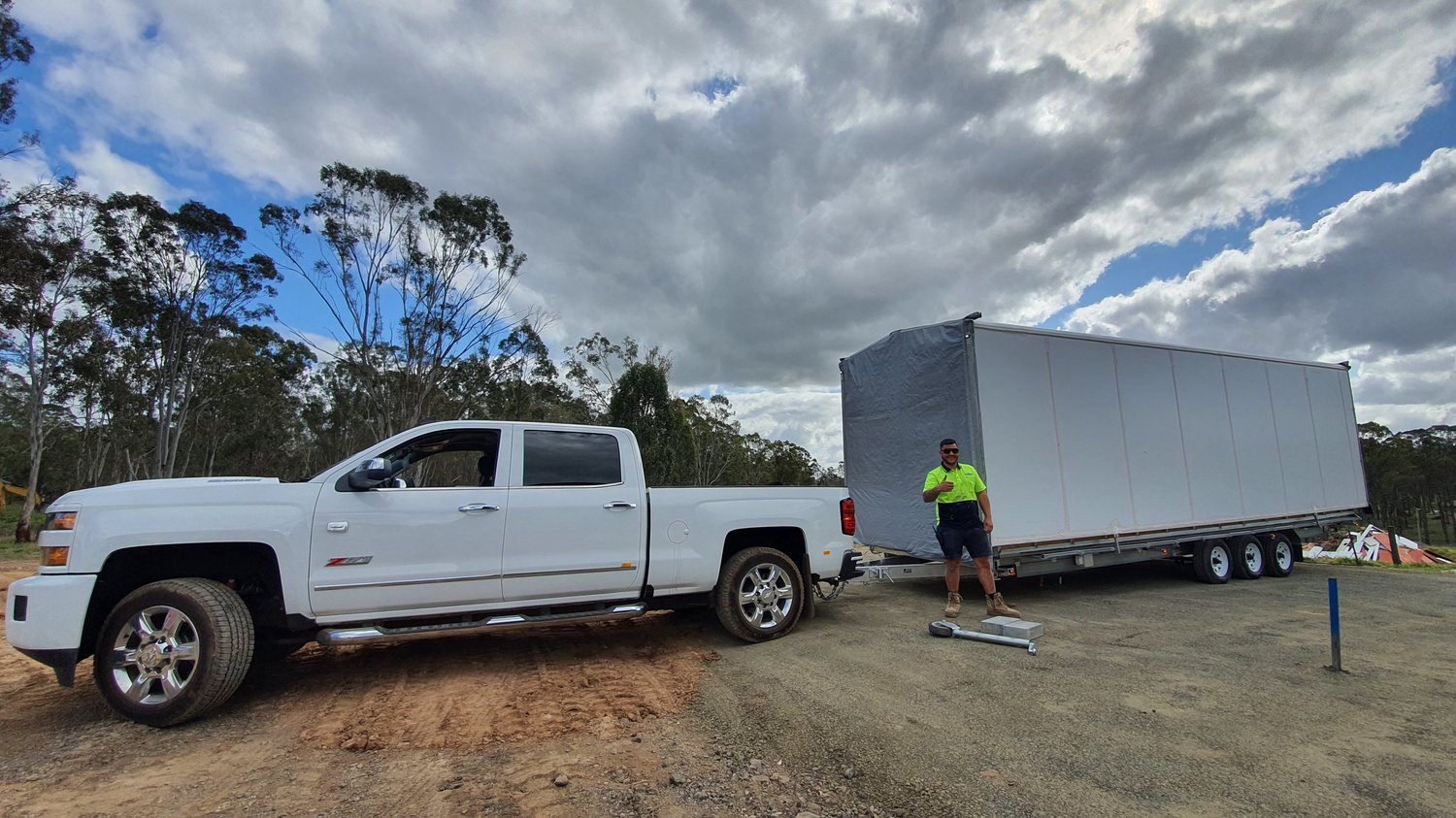VanHomes Customers enjoying their new home